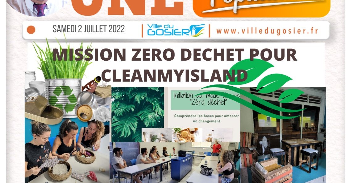 Mission zéro déchet pour CleanMyIsland