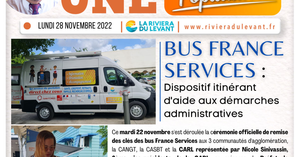 BUS FRANCE SERVICES : Dispositif itinérant d'aide aux démarches ...