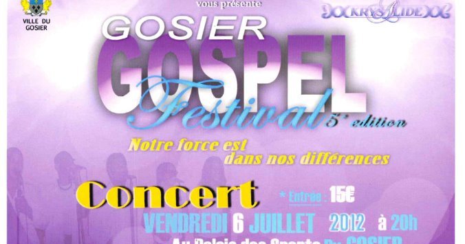 5ème édition du Gosier Gospel Festival